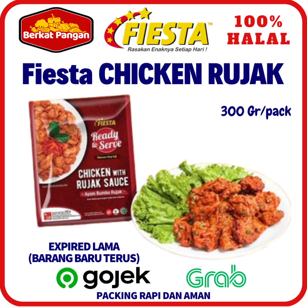 Jual FIESTA Ready to serve Chicken Teriyaki Ayam Teriyaki / Chicken ...