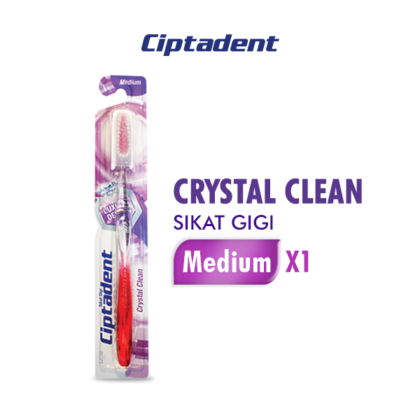 Jual Sikat Gigi Ciptadent Crystal Clean Diamond Clean Total Clean Extra Clean Luxury Design ...