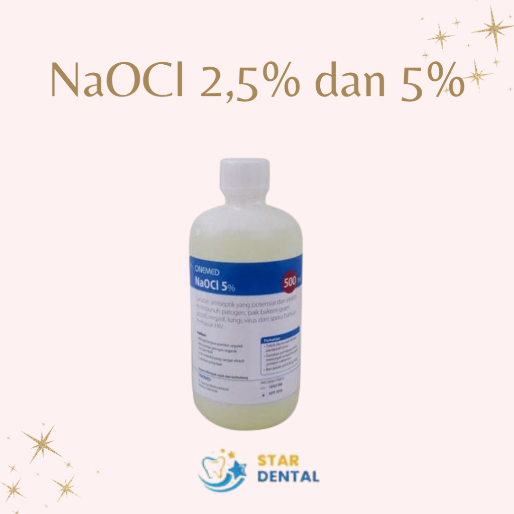 Jual Cairan Dental Onemed NaOCl 2.5% NaOCl 5% | Shopee Indonesia