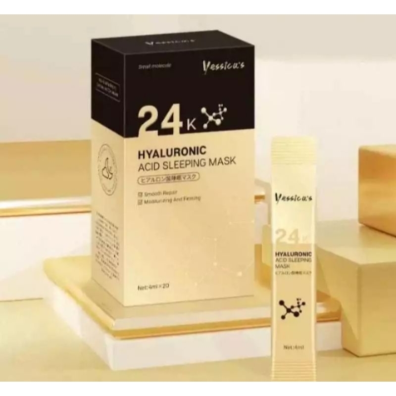 Jual [ PER SACHET ] YESSICA'S 24K SLEEPING MASK | Shopee Indonesia