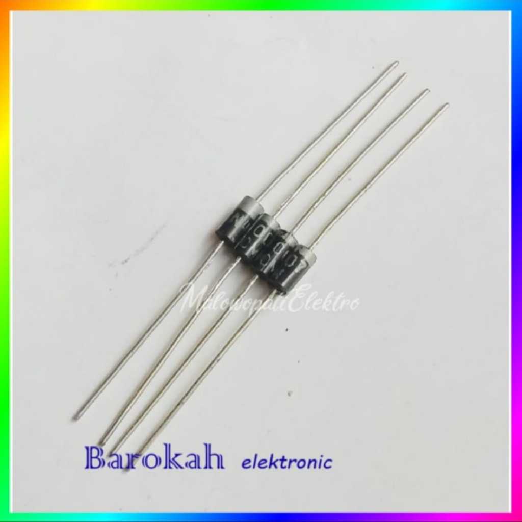 Jual 5 pcs Dioda IN 4007 Diode 1A 220v - 1000 Volt 1 Ampere | Shopee ...