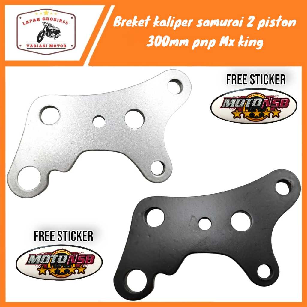 Jual Breket Kaliper Samurai 2 Piston Piringan 300 MM PNP MX King | Shopee Indonesia