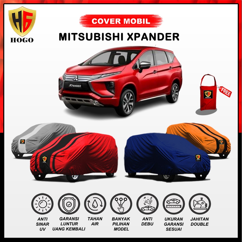 Jual Hogo Body Cover Mobil Xpander Sarung Mobil Xpander Ultimate Cross ...