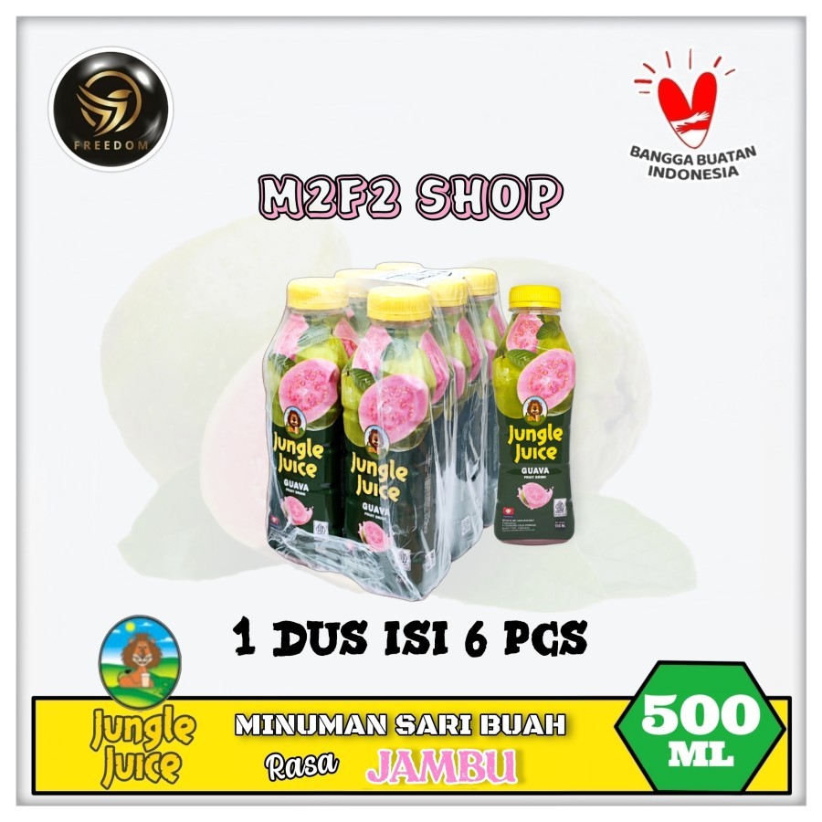 Jual Diamond Jungle Juice Guava | Jus Jambu Botol Pet - 500 ml (Kemasan ...