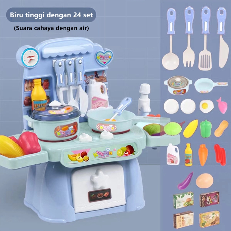 Jual POPTOYS Mainan Dapur Anak Kitchen Set Cooking Set Mainan Anak ...