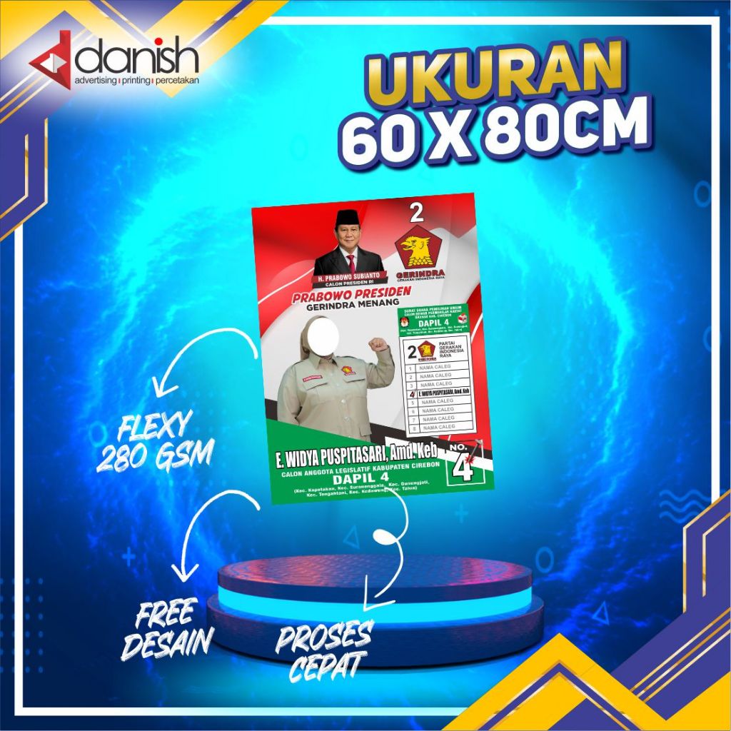 Jual SPANDUK CETAK BANNER SPANDUK PILPRES /CALEG/ BANNER PEMILU ...
