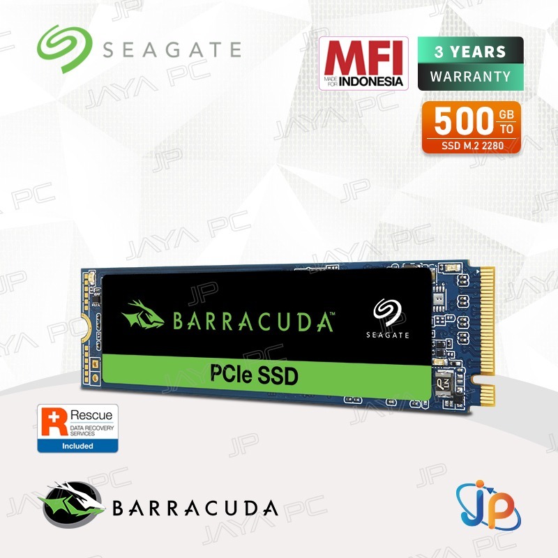 Jual Seagate Barracuda SSD M.2 Pcie Gen4 Nvme 2280 500GB - M2 500 GB ...