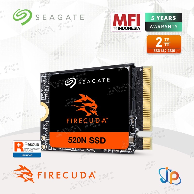 Jual Seagate FireCuda 520N M.2 Pcie Gen4 Nvme 2230 2TB - SSD M2 2 TB ...