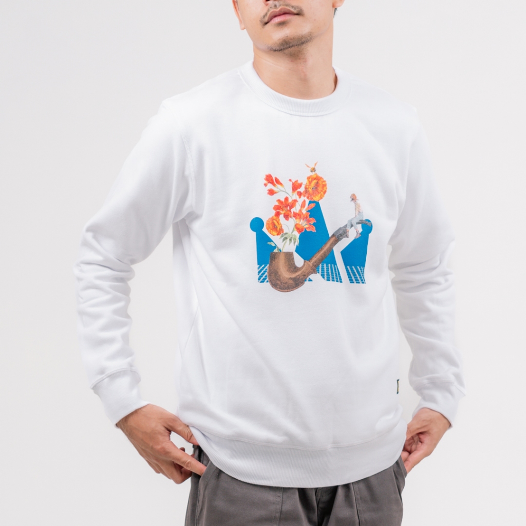 Jual Screamous Sweater Pria Crewneck SMKING PIPE | Shopee Indonesia