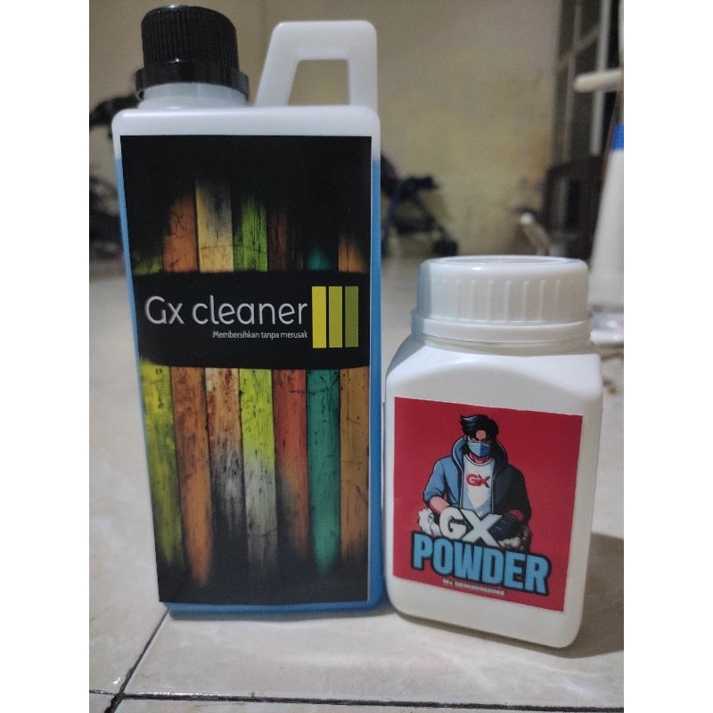Jual Paket hemat gx powder dan cleaner | Shopee Indonesia