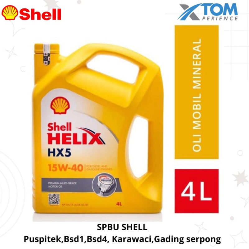 Jual Shell helix HX6 10w-40 4 L 100% original | Shopee Indonesia