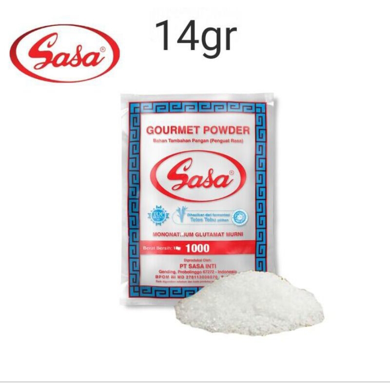 Jual MECIN SASA PENAMBAH RASA 14gr | Shopee Indonesia