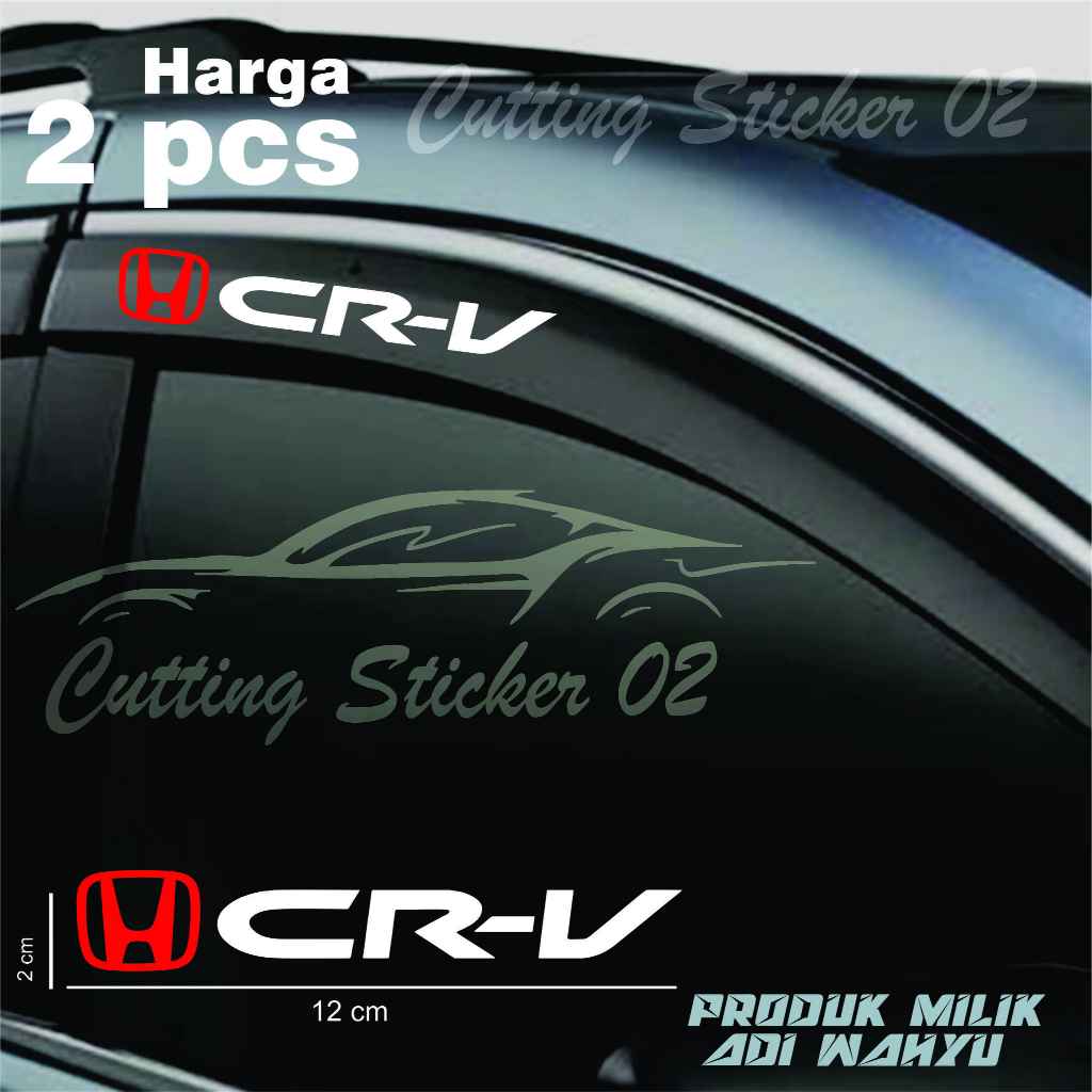 Jual Stiker Talang Air mobil crv sticker cover talang air mobil honda ...