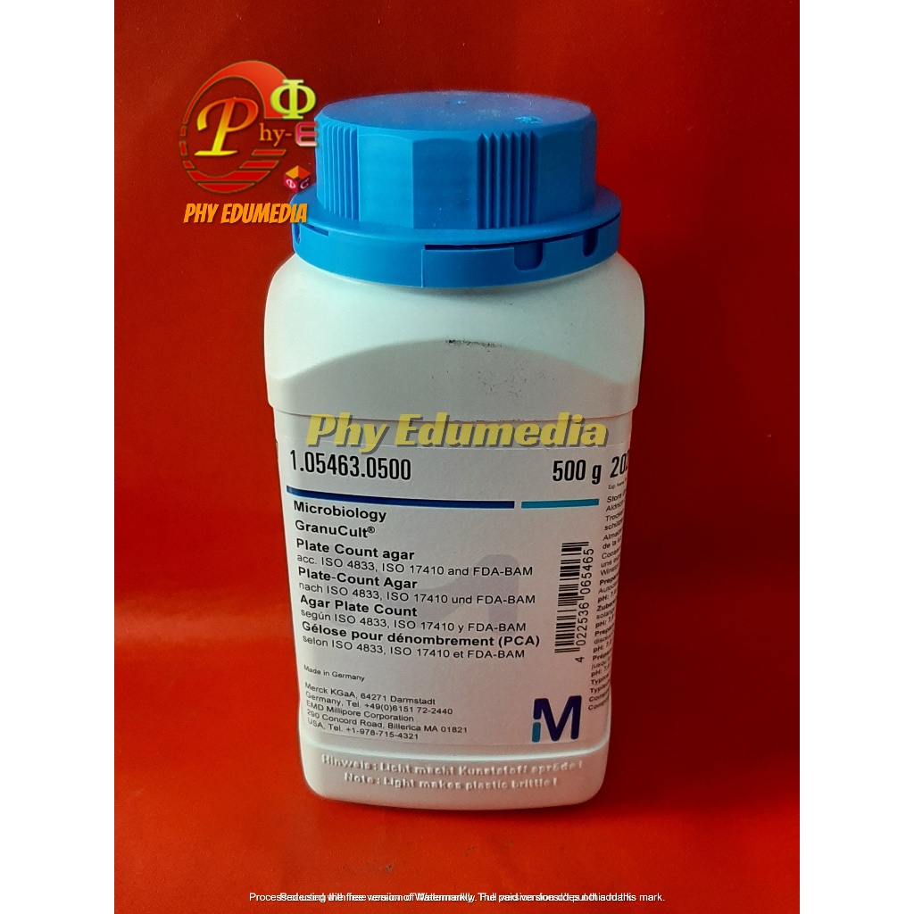 Jual Plate Count Agar/Media Plate Count Agar/PCA/Media PCA Per Gram ...