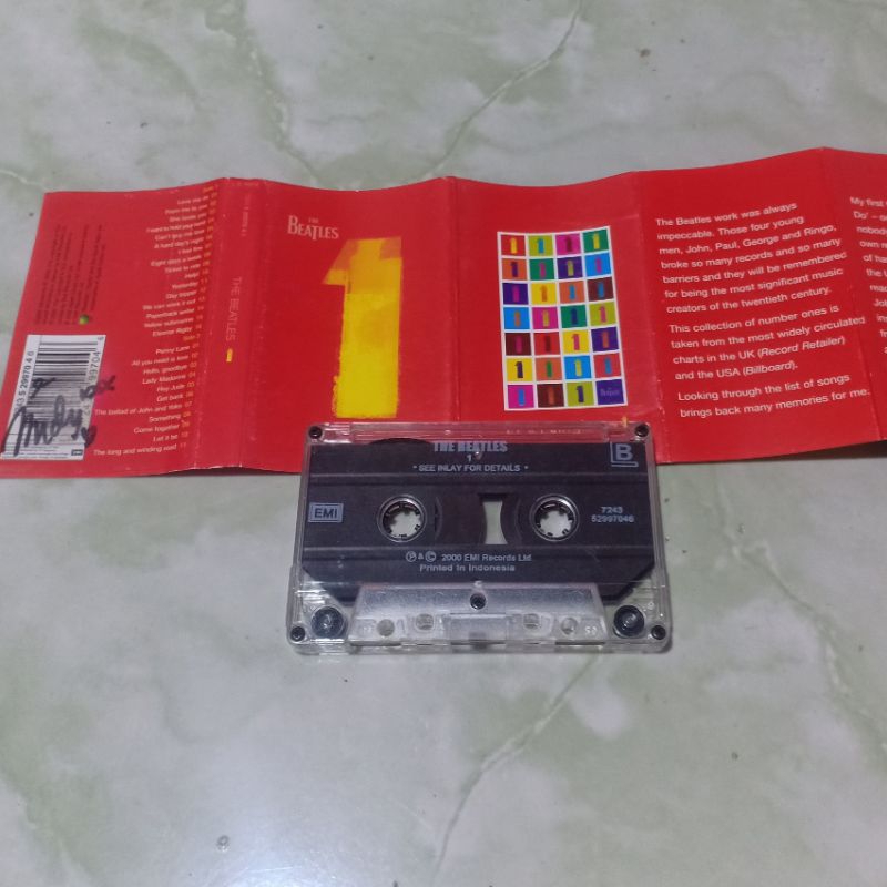 Jual kaset pita tape THE BEATLES 1 | Shopee Indonesia