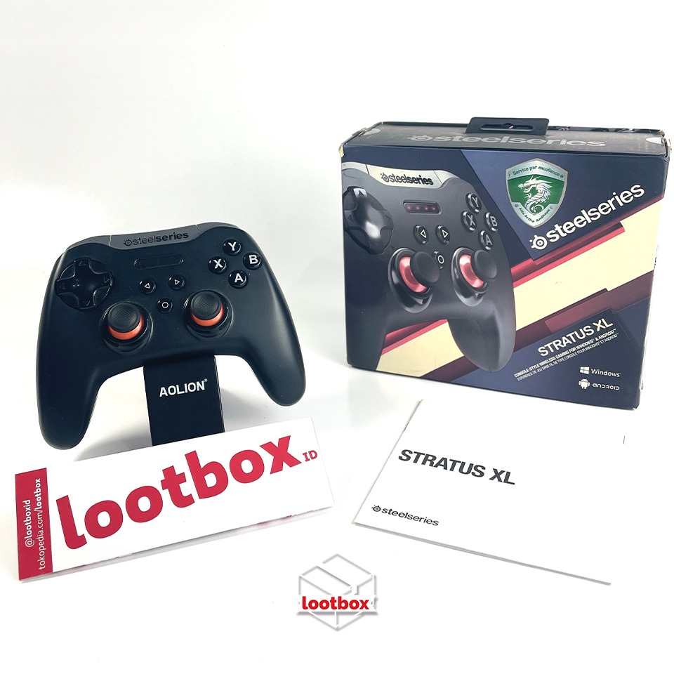 Jual Gamepad Joystick Bluetooth PC & Android TV Steelseries Stratus XL ...