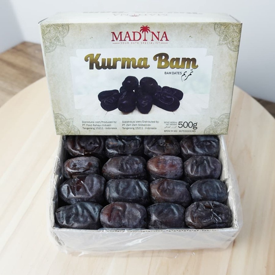 Jual Kurma Bam / Kurma Anggur 500gr Original Premium Asli Madinah ...