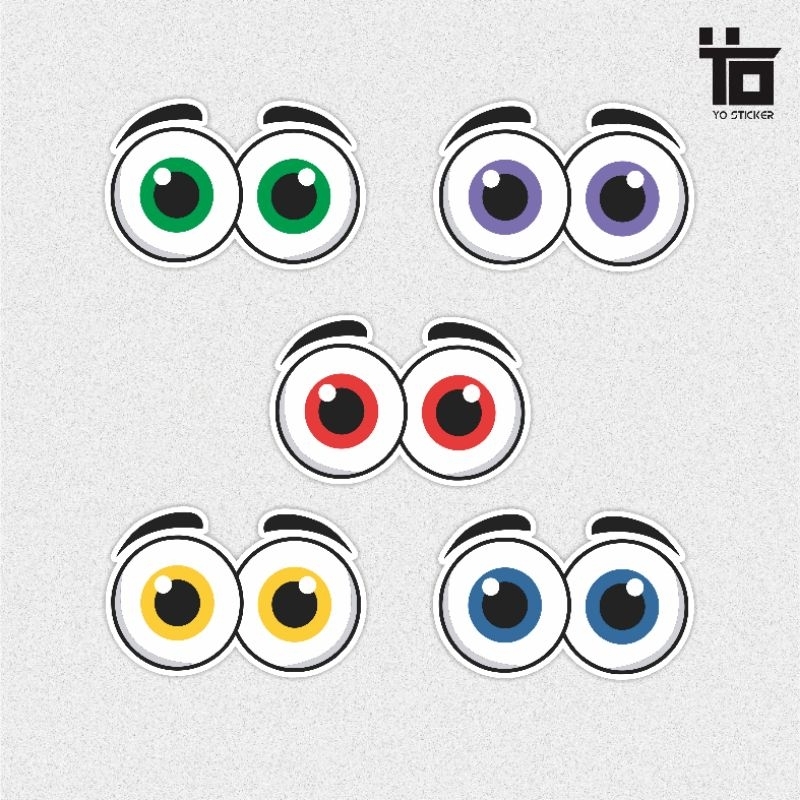 Jual STICKER MATA MATA VISOR/STICKER MOTOR/STICKER MATA VISOR/STICKER ...