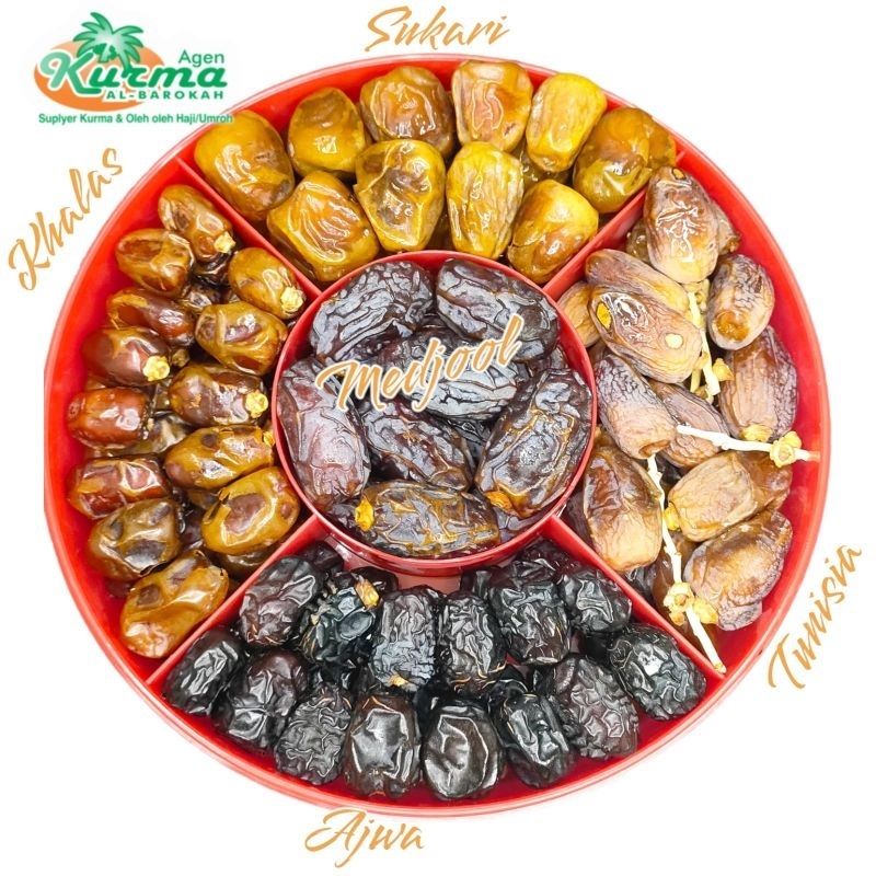 Jual Paket Kurma Mix 5 in 1 Premium Quality | Shopee Indonesia