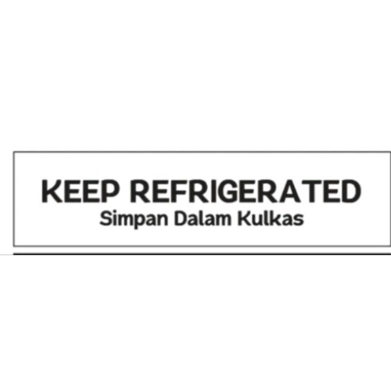 Jual sticker simpan dalam kulkas ukuran 3x5cm | Shopee Indonesia