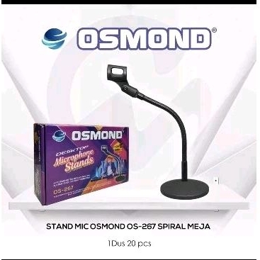 Jual Stand mic duduk mic meja mic podium osmond | Shopee Indonesia