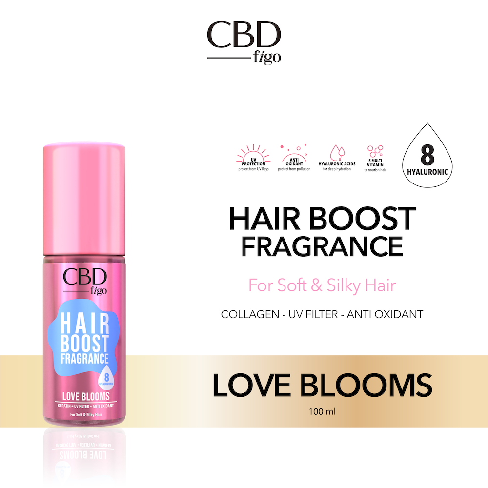Jual CBD Figo Hair Boost Fragrance - Love Blooms 100ml | Shopee Indonesia