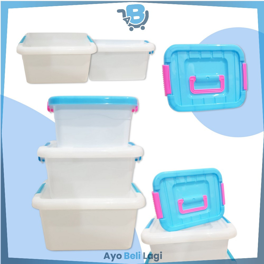 Jual Container Box Plastik Kotak Penyimpanan Serbaguna / Kotak ...