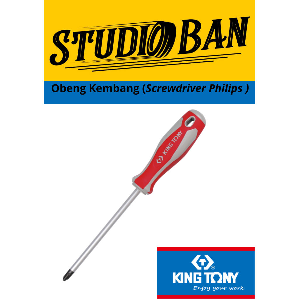 Jual Obeng Plus/Kembang Magnet King Tony Screwdriver Phillips | Shopee ...