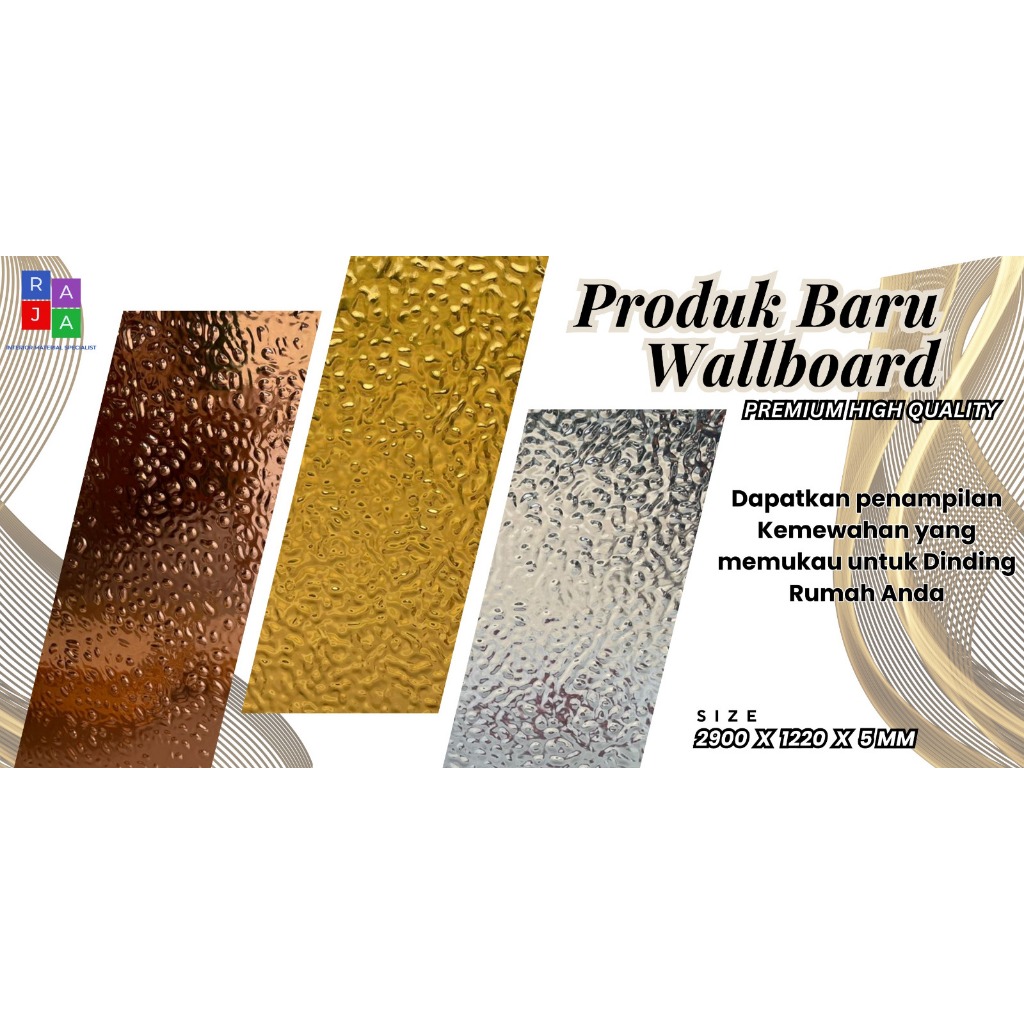 Jual WallBoard Dekorasi Panel Dinding Motif Corak Marmer Bamboo ...
