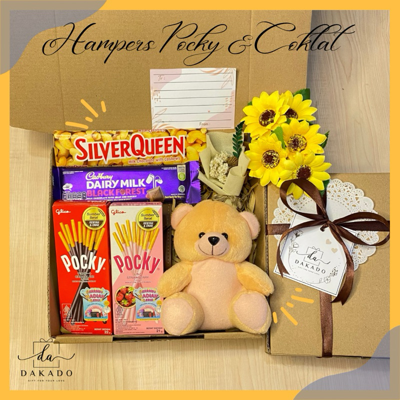 Jual HAMPERS COKELAT BONEKA KADO PACAR VALENTINE KADO ULTAH / GIFT ...