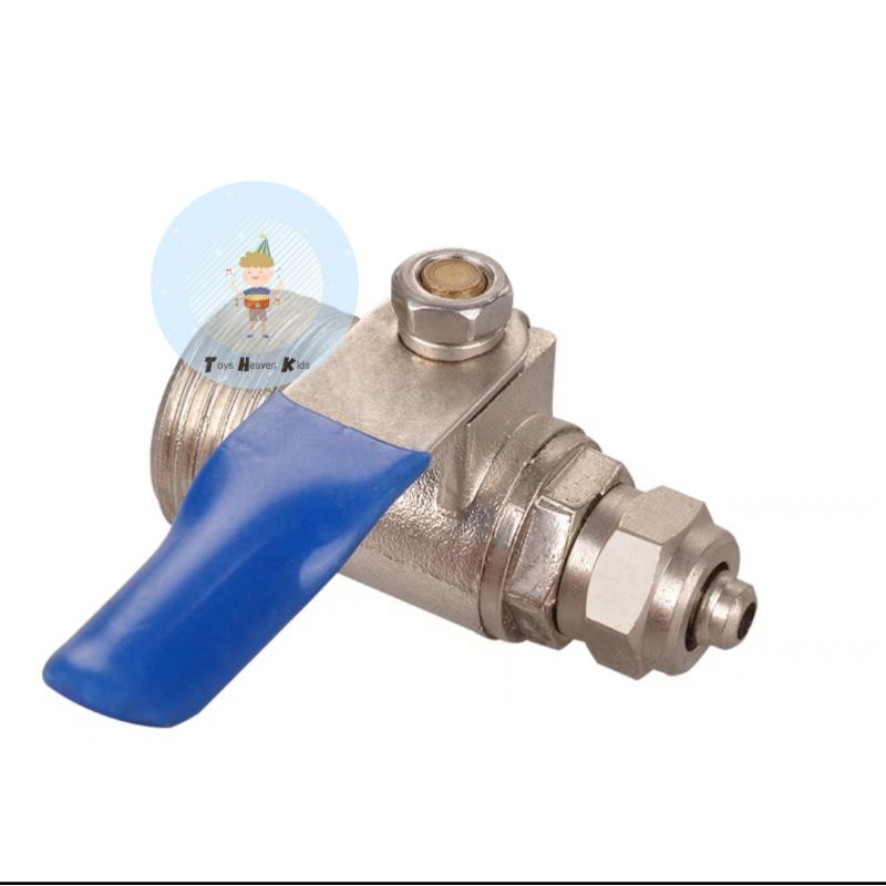 Jual Stop Kran RO 1/4 Dan 3/8 Ball Valve Konektor RO | Shopee Indonesia