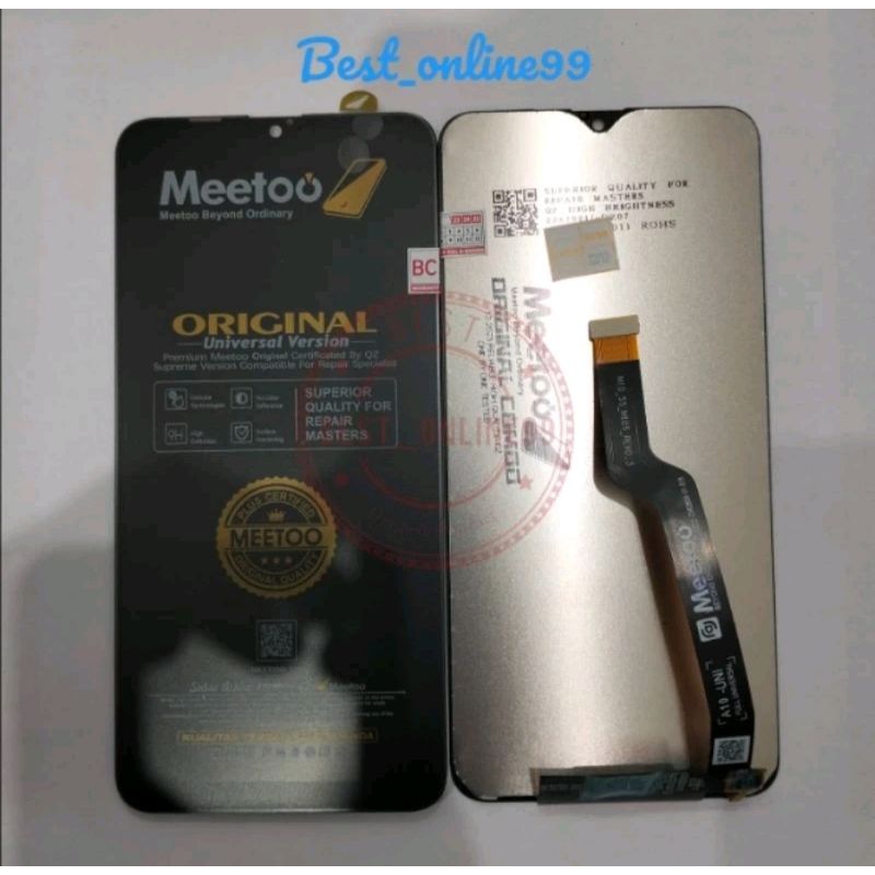 Jual LCD+TOUCHSCREEN SAMSUNG A10/A105/M10/M105 BLACK MEETOO | Shopee ...