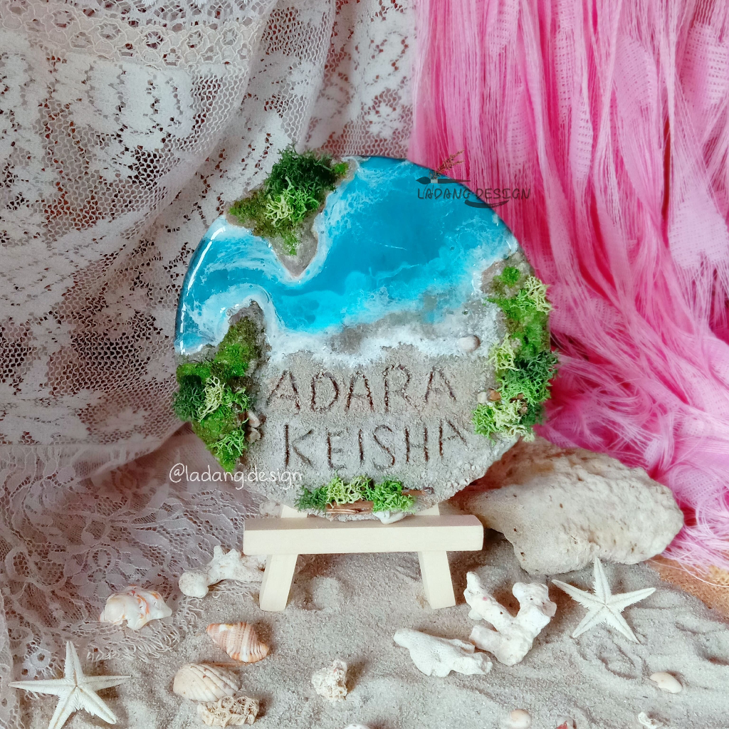 Jual Kado Wisuda Kado Ulang Tahun Kado Wedding Hampers Ocean Resin Art ...