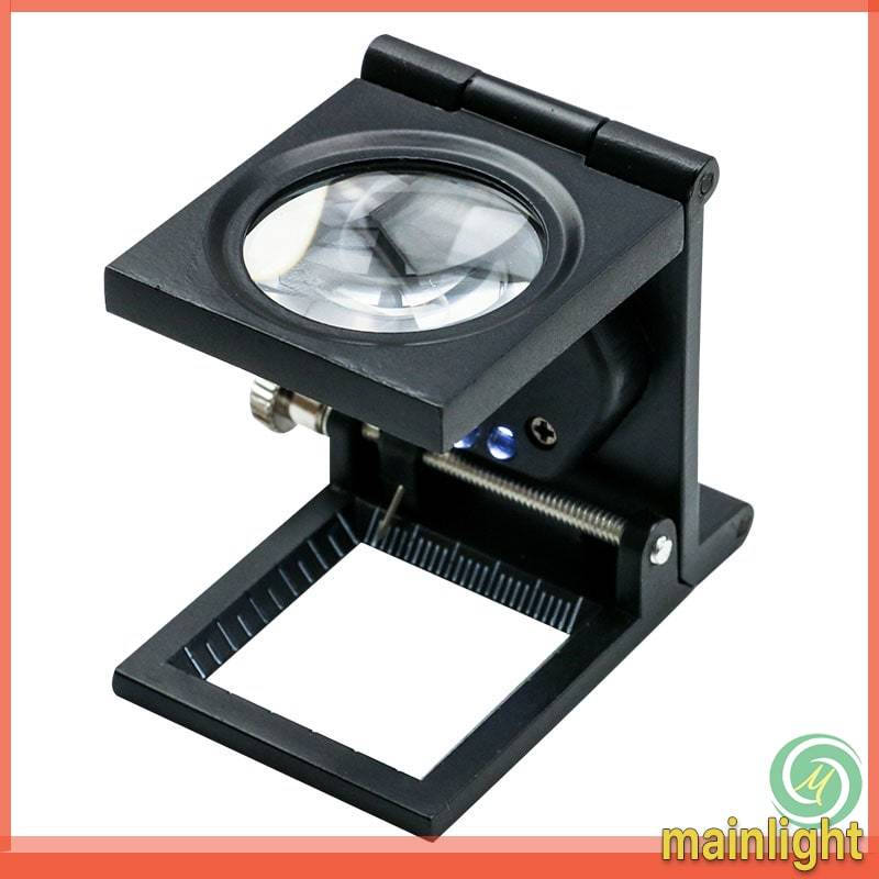 Jual Kaca Pembesar Lup Magnifier 10x Double LED Foldable - SR1 | Shopee ...