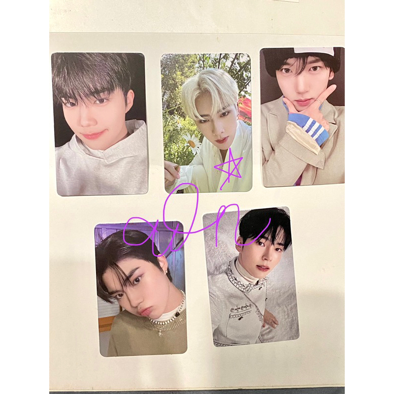 Jual Photocard PC Album Zerobaseone ZB1 Hanbin Matthew Yujin Gunwook Ricky | Shopee Indonesia
