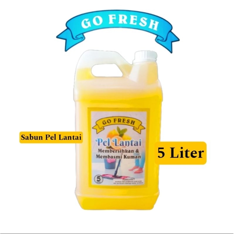 Jual GO Fresh Sabun Pel Lantai/Floor Clener/Pembersih Lantai 5 Liter ...