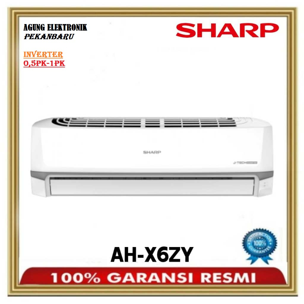 Jual AC Sharp 1 pk J-TECH INVERTER AH-X10BEY AC Split AH-X10BEY - Unit ...