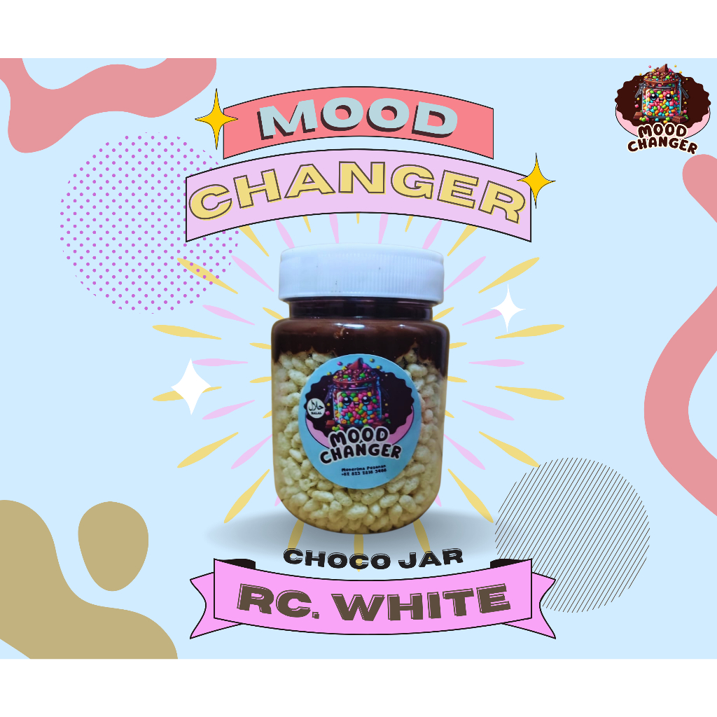Jual Mood Changer Choco Jar Rice Crispy White 200ml | Shopee Indonesia