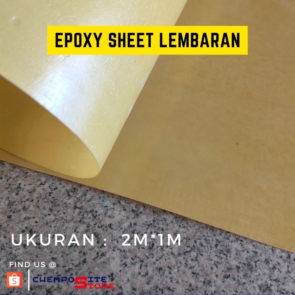 Jual Epoxy fiberglass Sheet G11 / fiberglass kuning Lembaran UK 2Mx1M ...