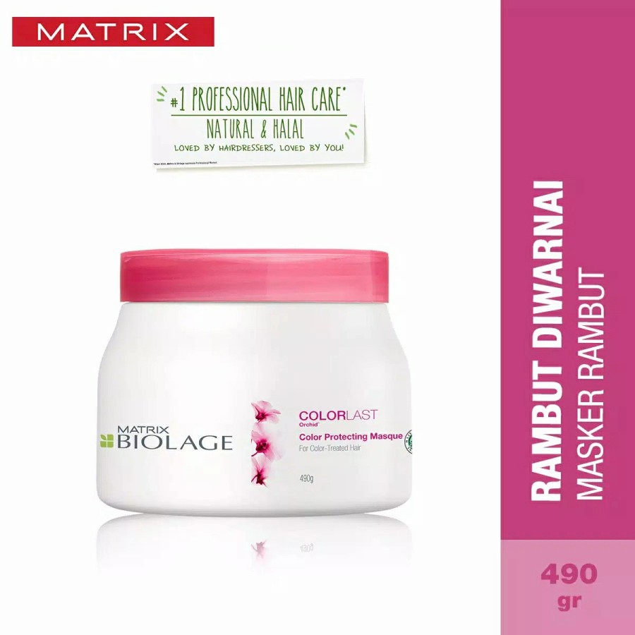 Jual Matrix Biolage Colorlast Mask 490ml || Untuk Rambut yg Diwarnai ...
