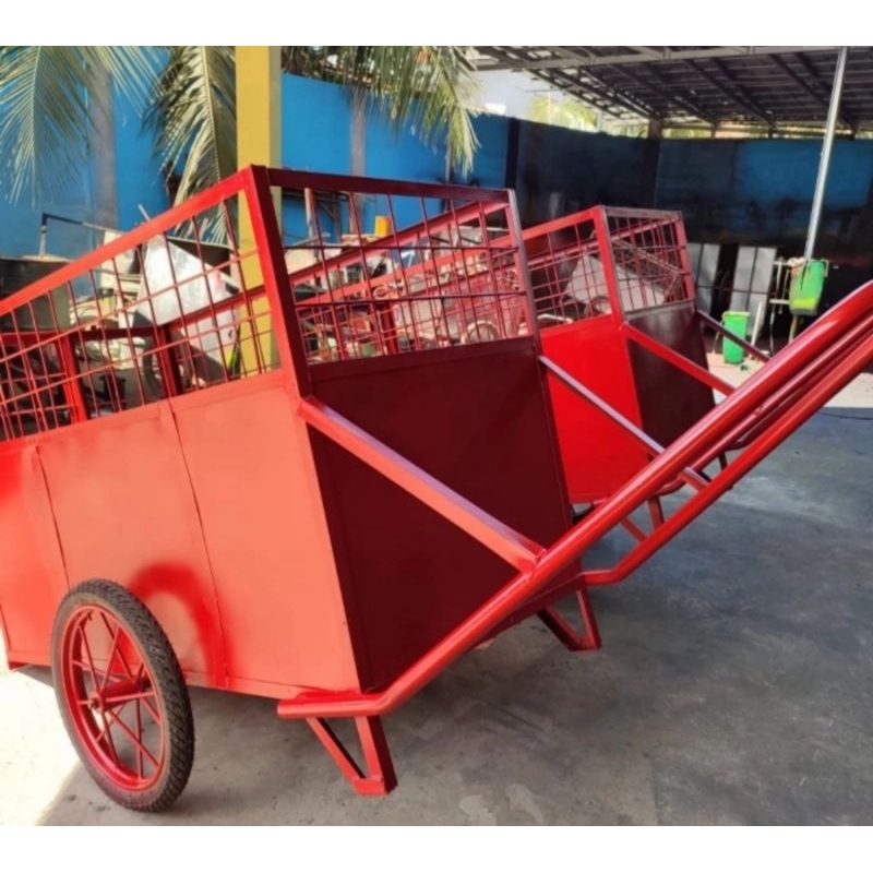 Jual Gerobak sampah besi 200x80x100 | Shopee Indonesia