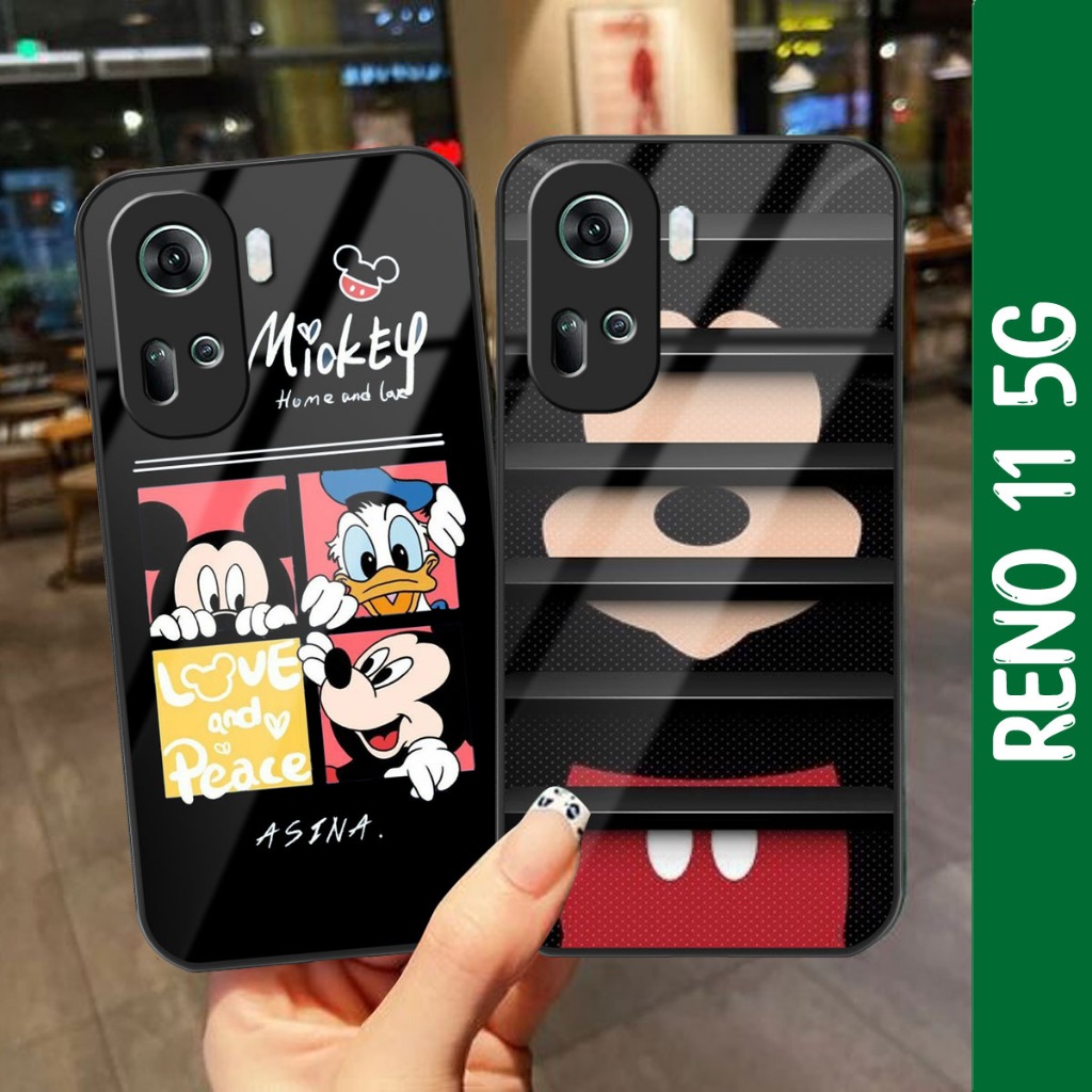 Jual Softcase Glass Kaca OPPO RENO 11 5G Terbaru Casing Handphone ...