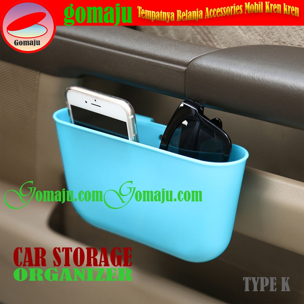 Jual [K] CAR ORGANIZER RAK TEMPAT TARUH BARANG MINI BOX STORAGE-Tosca ...
