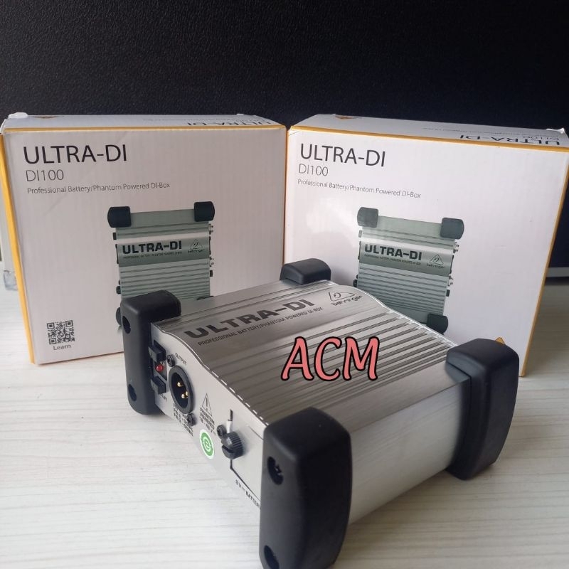 Jual DIRECT BOX BEHRINGER ULTR DI-100 DIBOX DI100 DI 100 | Shopee Indonesia