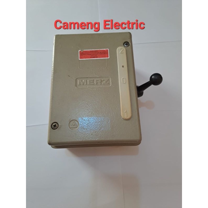 Jual COS/ CHANGE OVER SWITCH / OHM SAKLAR MERZ 4P 4POLE 63 Amper ...