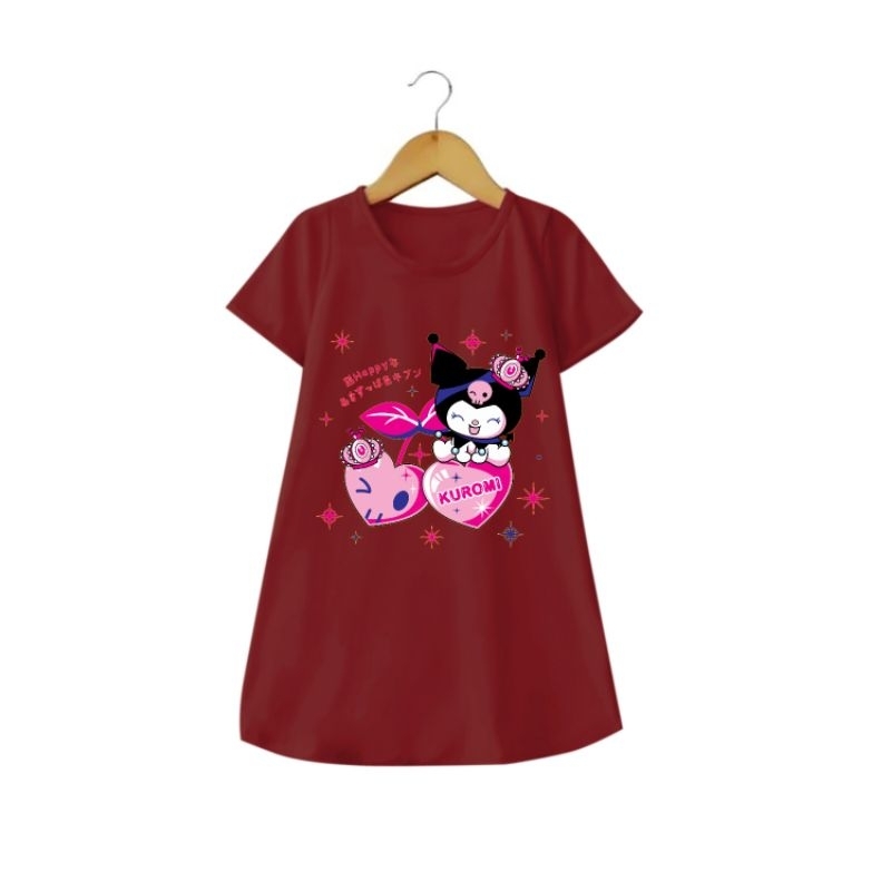 Jual Kuromi Love/Daster Anak Perempuan/Daster Terbaru 1-10 Tahun (220 ...