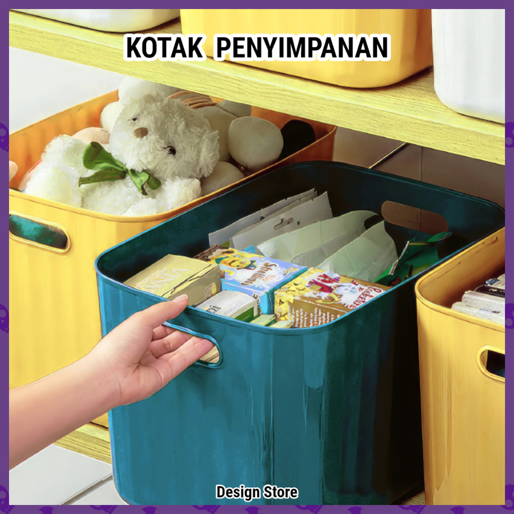 Jual Kotak Penyimpanan Bin Pantry Serbaguna Kotak Plastik Makanan Box ...