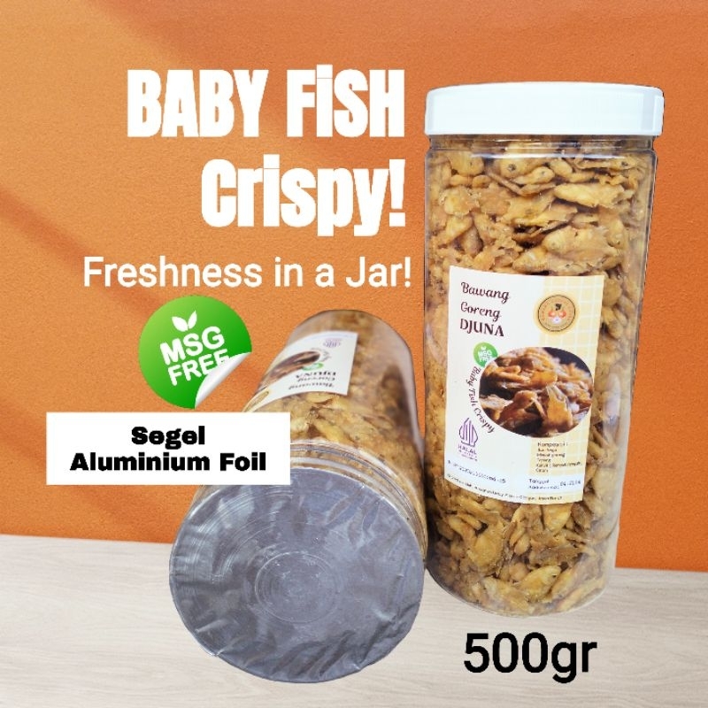 Jual Baby Fish Ikan Crispy 500gr | Shopee Indonesia