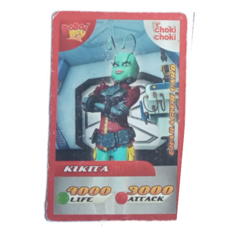 Jual Kartu Boboiboy Boboi Boy Choki Choki AR Mainan Card Tampil 3D Game ...