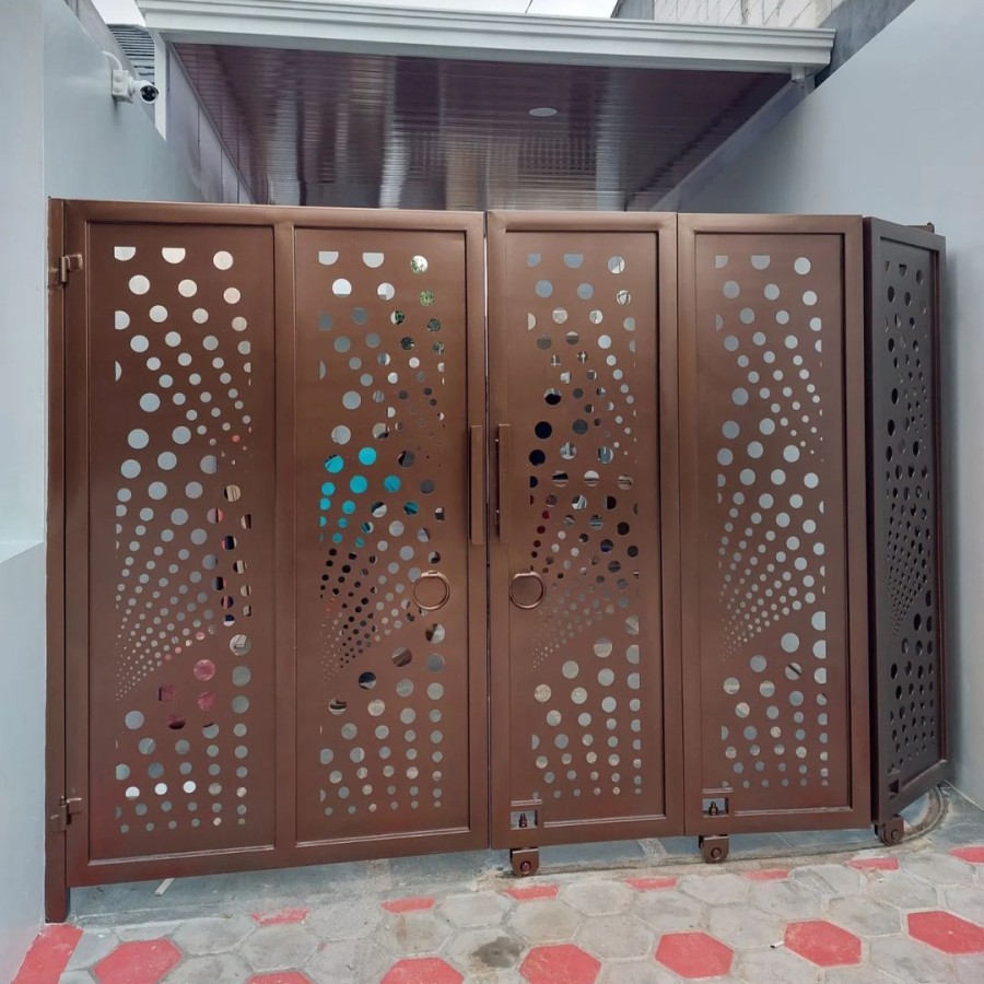 Jual Pintu pagar sliding cutting laser | Shopee Indonesia